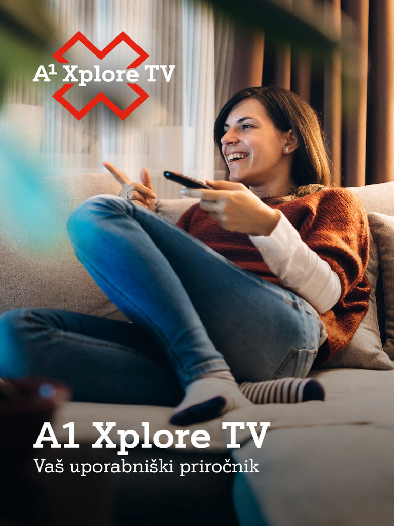 A1 XploreTV Navodila-Brosura A5 JUL20 | PDF