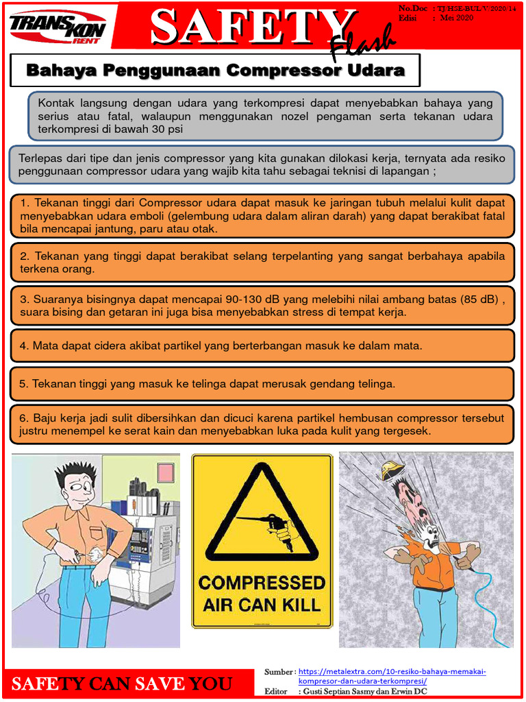 Bahaya Penggunaan Kompresor Udara | PDF | Sains & Matematika | Komputer
