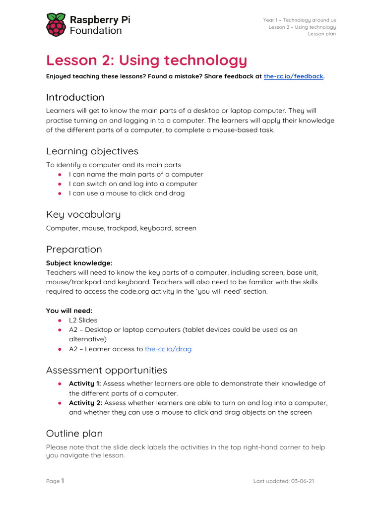 Introduction to Computer Basics | PDF | Learning | Laptop