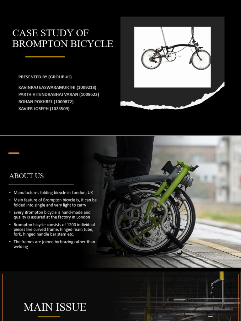 Case Study of Brompton Bicycle | PDF