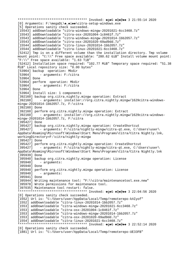 InstallationLog | PDF