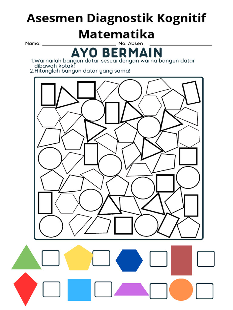 Asesmen Diagnostik Kognitif Matematika | PDF