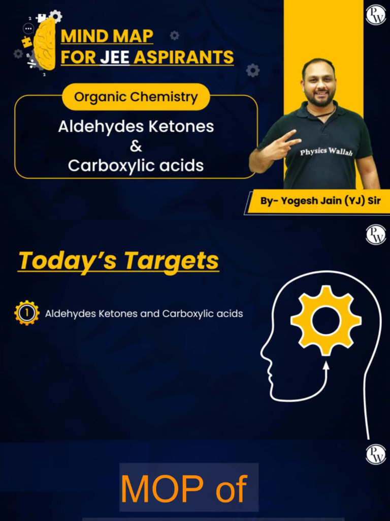 Aldehyde Ketone Mind Map | PDF