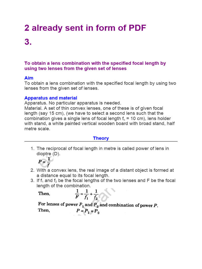 PHYSICS ACTIVITY | PDF