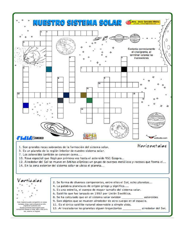 Actividades de Universo | PDF