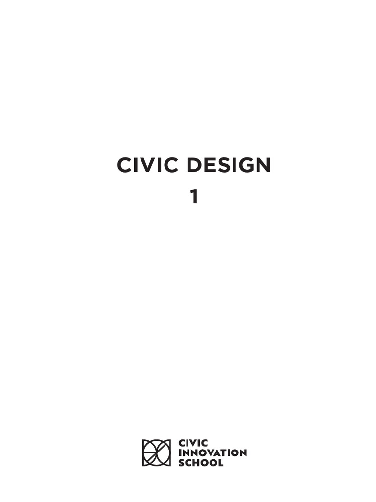 Civic Design Projects Guide | PDF | Art | Computers