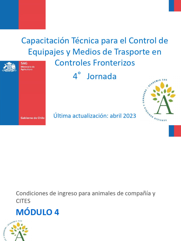 Módulo 4 Capacitación Técnica CCFF 2023 | PDF