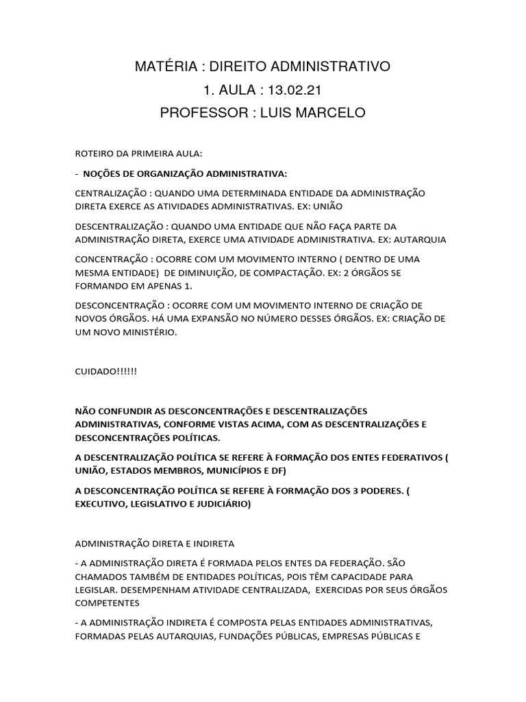 Adm+-+aula+1+-+13 02 2021 | PDF Adm+-+aula+1+-+13 02 2021 | PDF