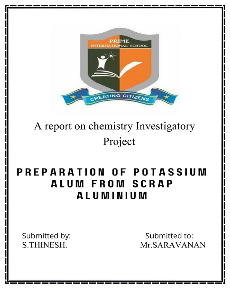 Chem Project Merged PDF | PDF
