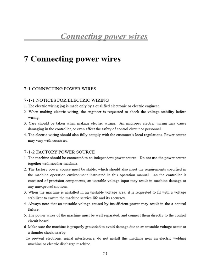 07.connecting Power Wires | PDF | Electrical Connector | Mains Electricity