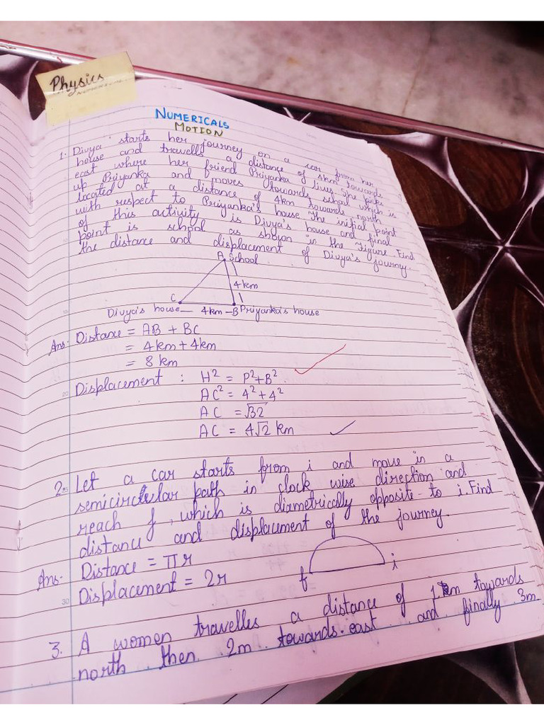 Motion School Notes | PDF