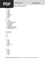 File 8A Answer Keys | PDF | Language Arts & Discipline
