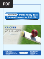Cricket Notes | PDF | Bowling (Cricket) | Cricket