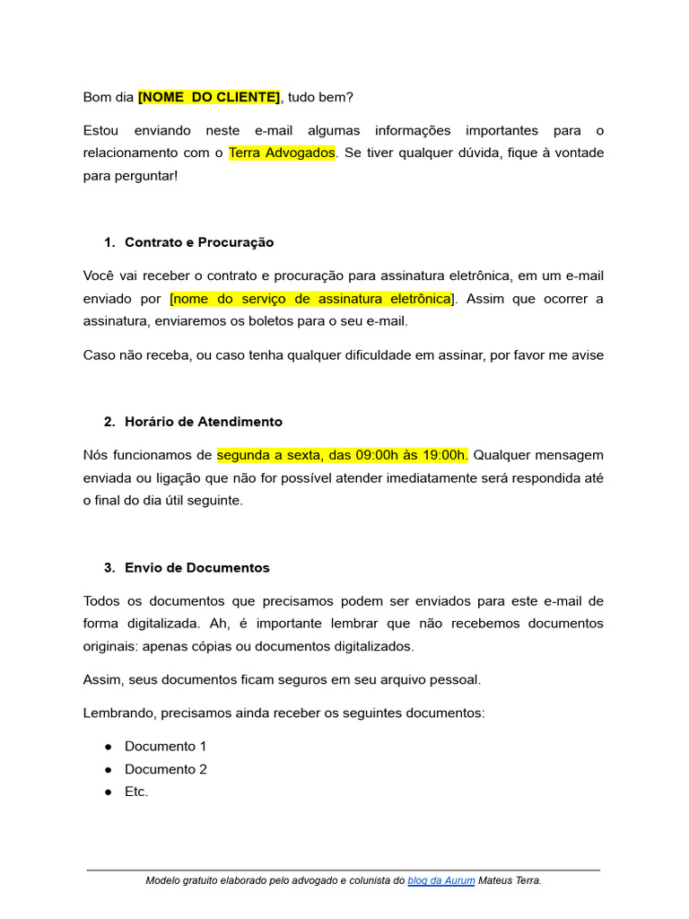Modelo Manual De Atendimento Ao Cliente Aurum Pdf