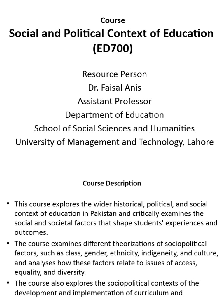 1.social and Political Context 1 | PDF