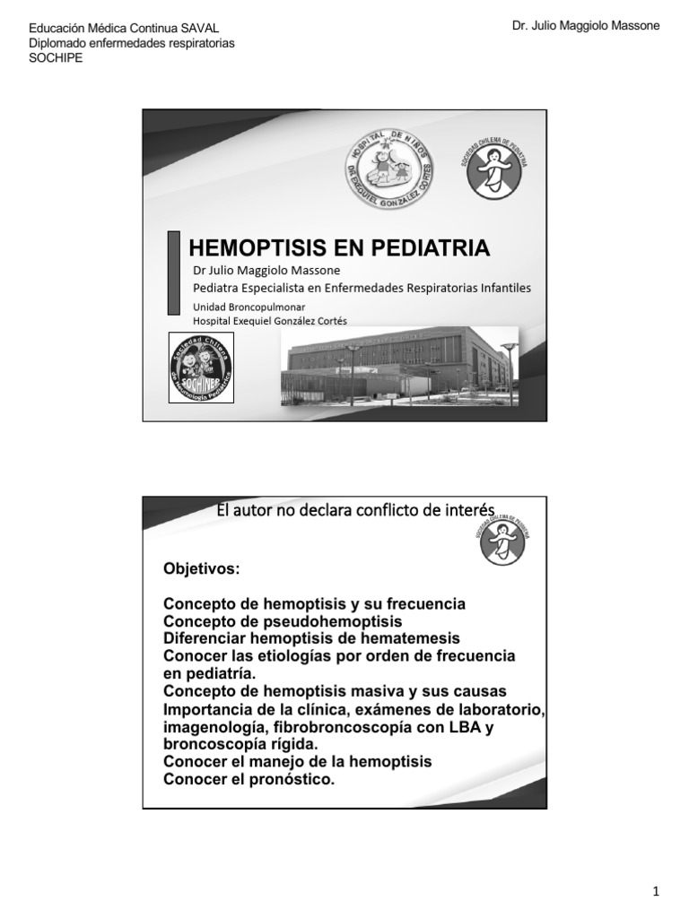 Hemoptisis | PDF