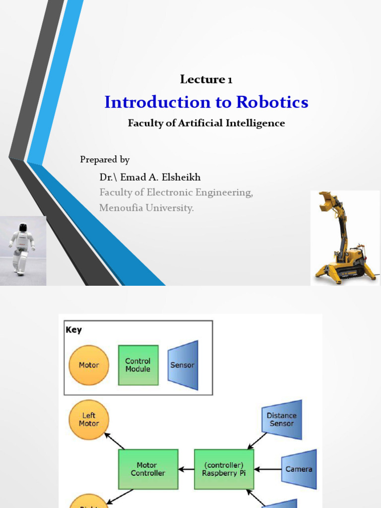 Lect 10-11 - Intro To Robotics - Mobile Robot | PDF | Kinematics | Robot