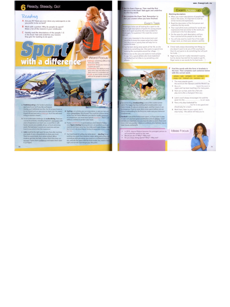 Sport With A Difference | PDF