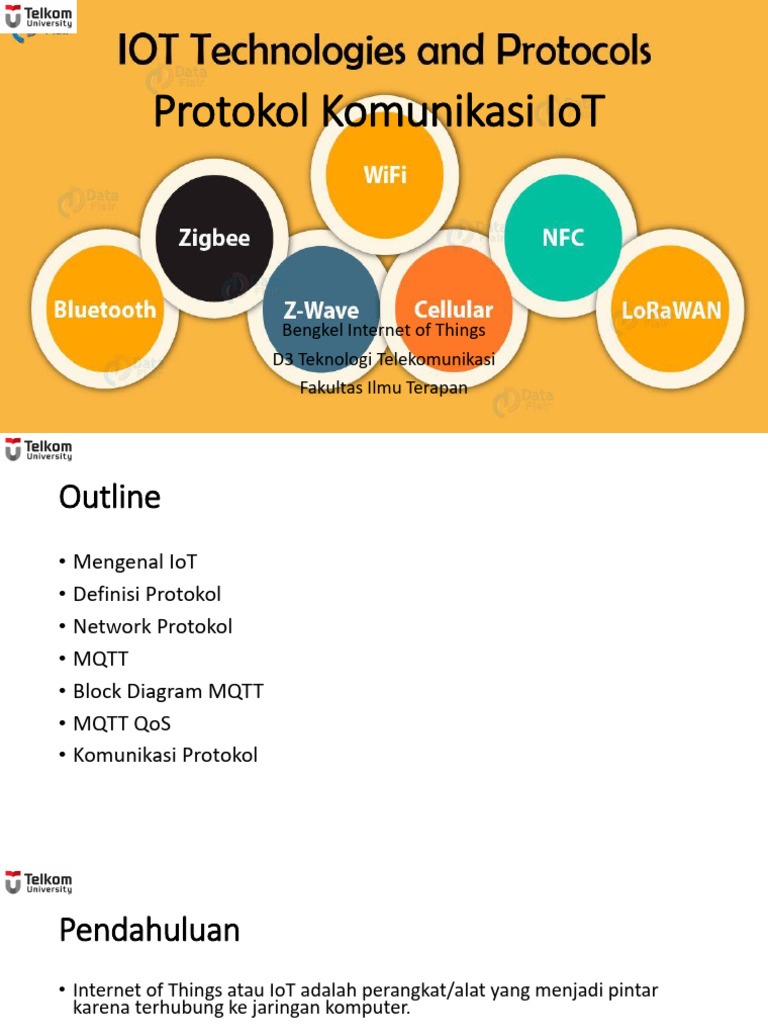 Protokol Komunikasi IoT-MIQ | PDF