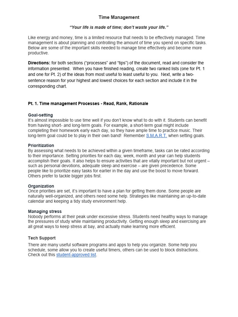 Tiem Managment RG28 | PDF | Time Management | Professional Skills Tiem Managment RG28 | PDF | Time Management | Professional Skills
