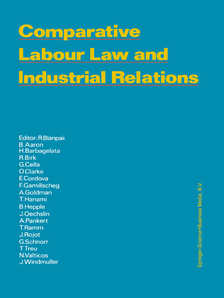 Comparative Labor Law | PDF