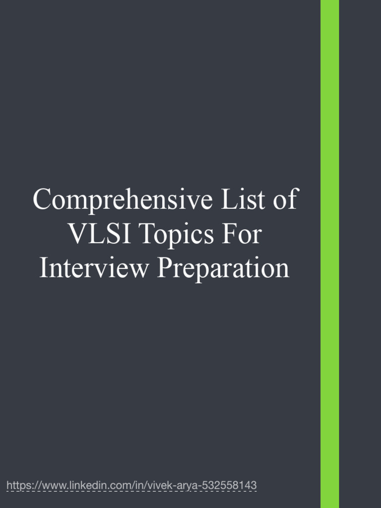 Comprehensive List of | PDF