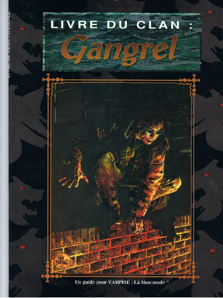 Vampire - Livre Du Clan Gangrel 1ed | PDF