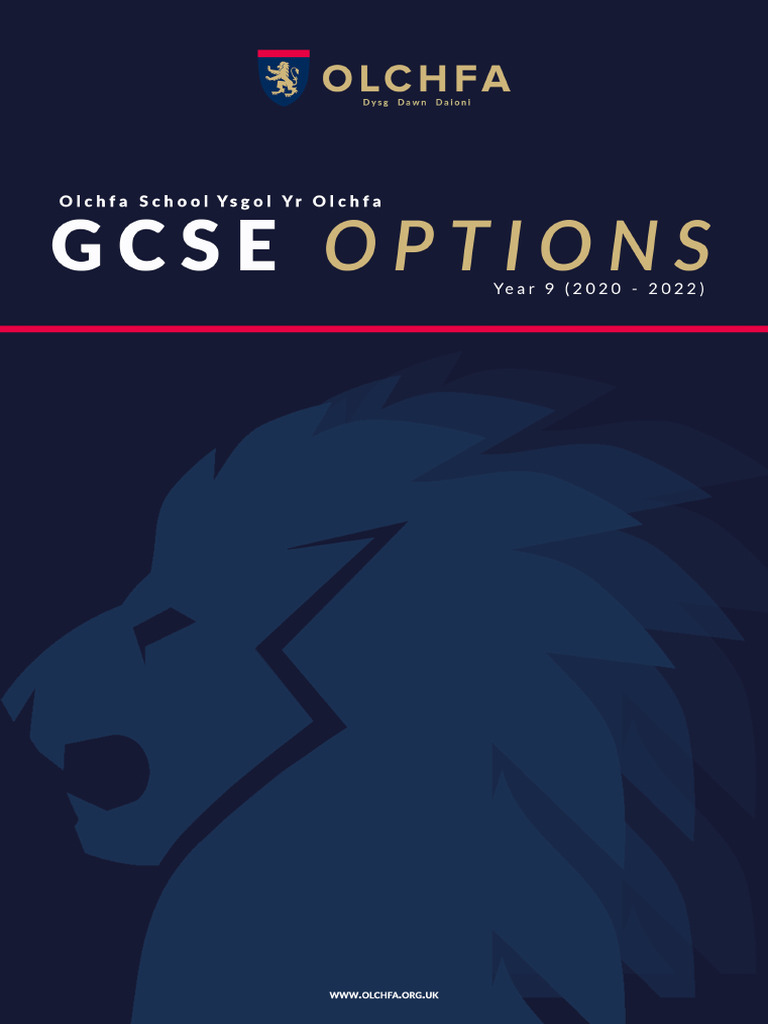 GSCE Options | PDF
