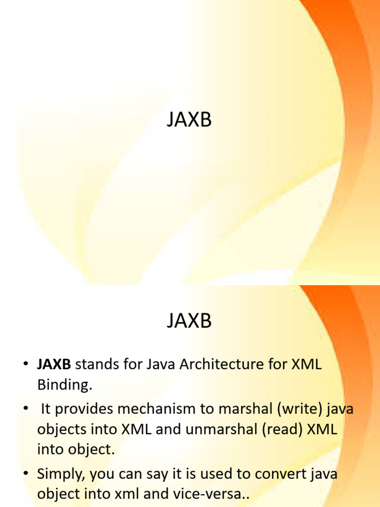 3 Jaxb | PDF | Xml Schema | Computer Engineering