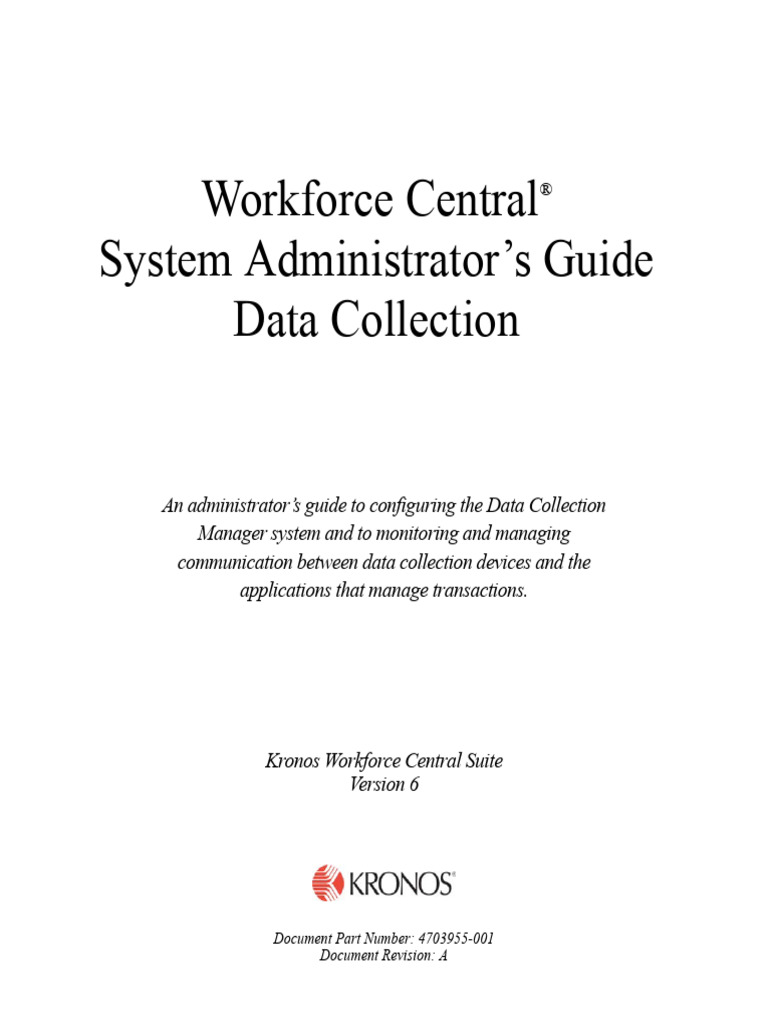 Sys Admin Guide Data Collection | PDF Sys Admin Guide Data Collection | PDF