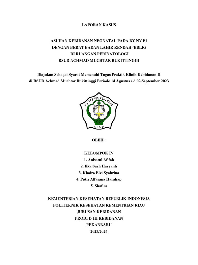 Cover Lap Kelompok Fix | PDF