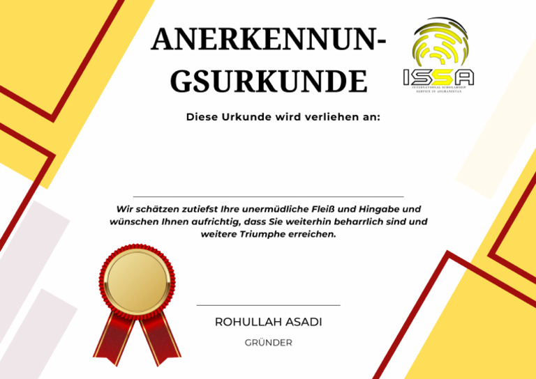 German Students' Certificates | PDF