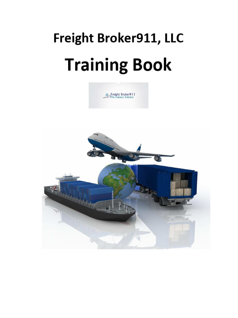 Freight Broker Training Manual Overview | PDF | Finance & Money Management