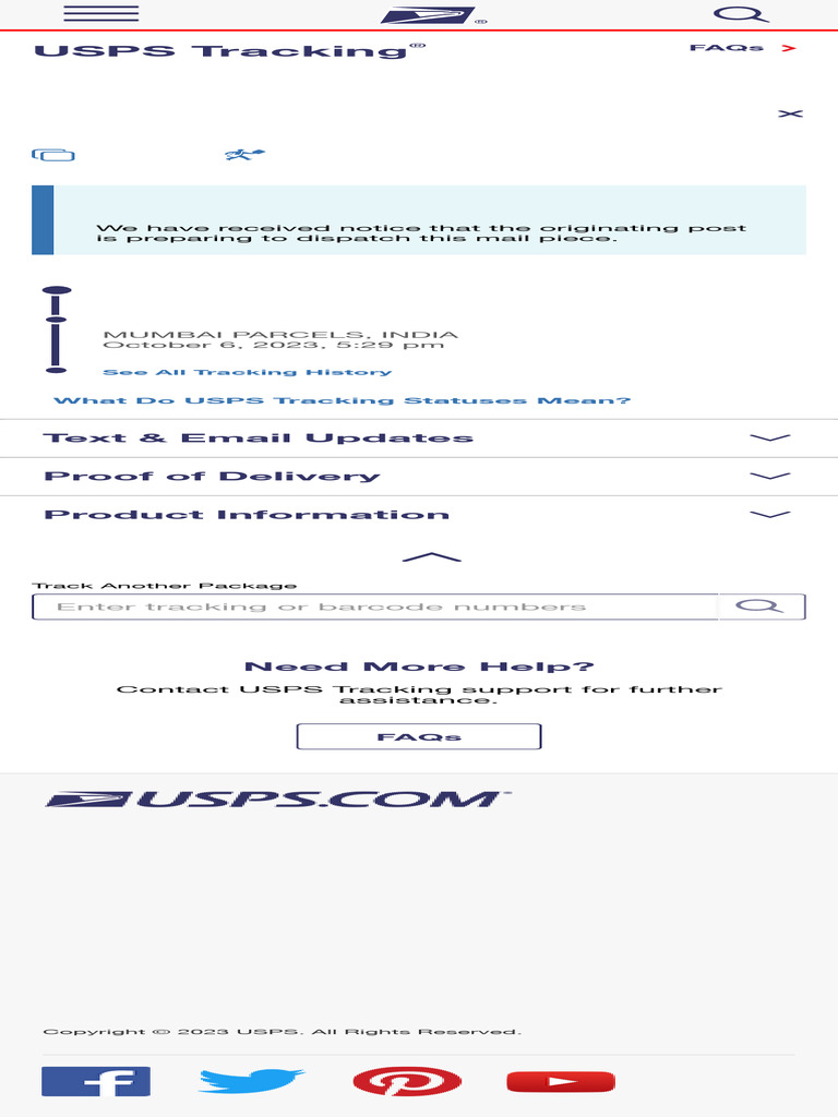 USPS Tracking® Results | PDF