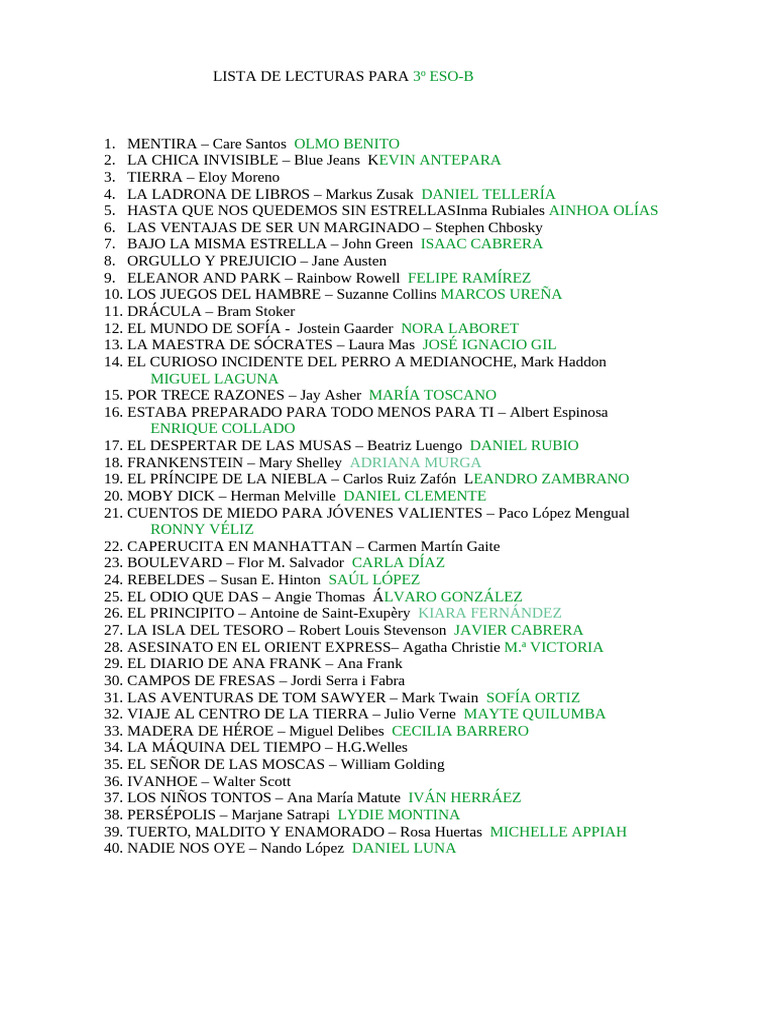 Sorteo 3âº B 2 | PDF