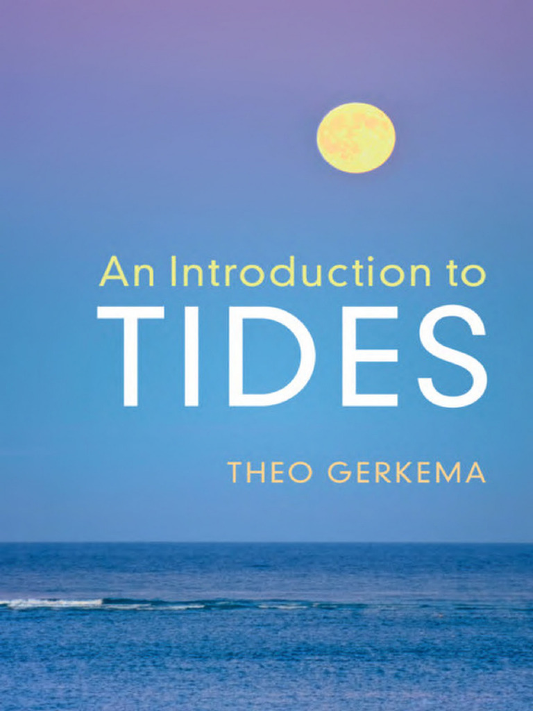 Theo Gerkema - An Introduction To Tides (2019) | PDF