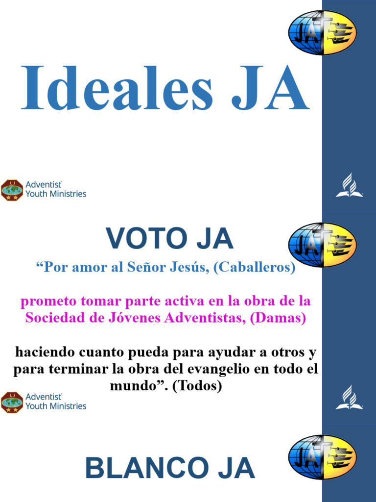 Ideales JA | PDF