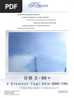 Mosley TA-33-M User 2011 | PDF | Antenna (Radio) | Coaxial Cable