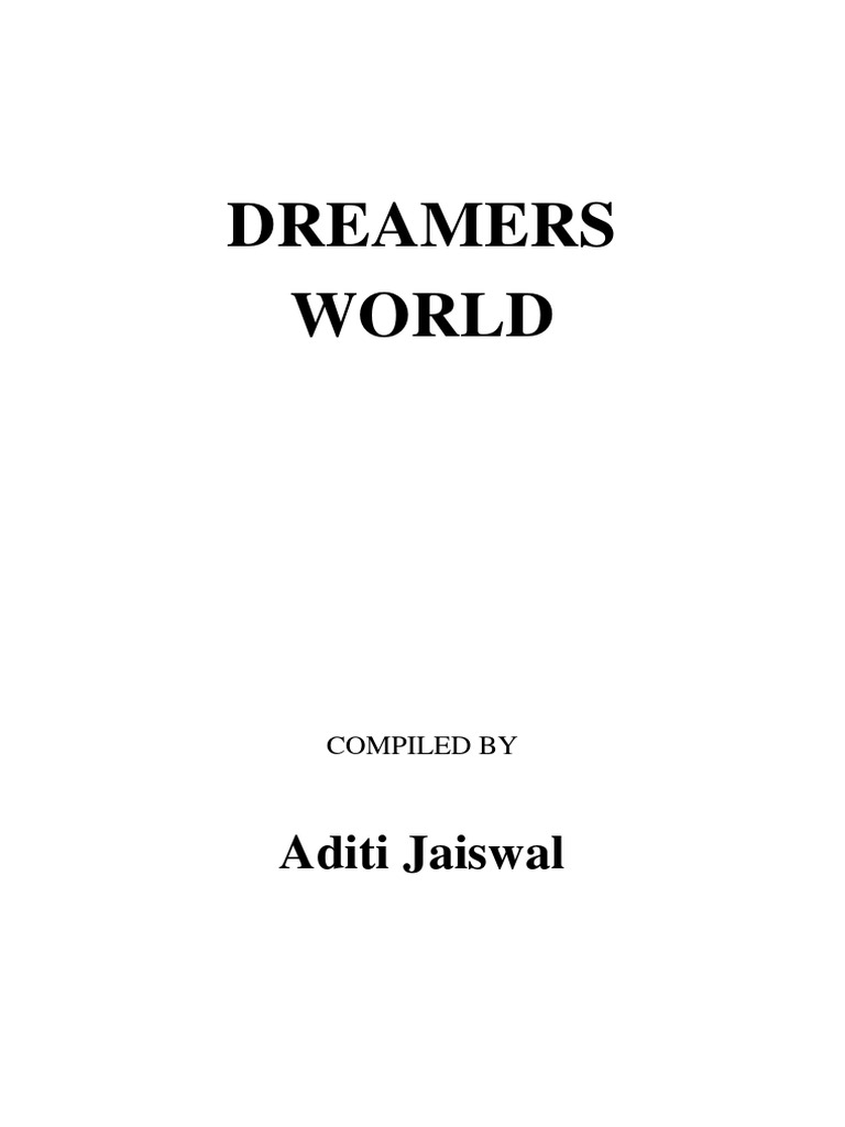 Dreamers World | PDF