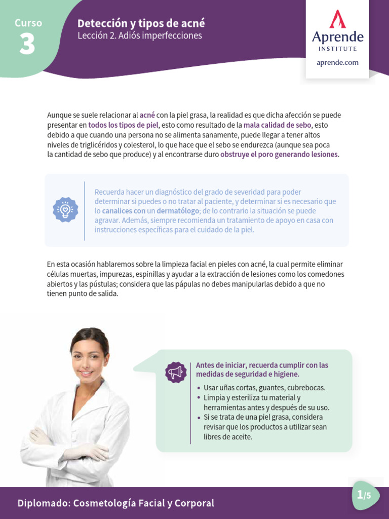 C3 - L2 - Adiós Imperfecciones | PDF | Salud y bienestar