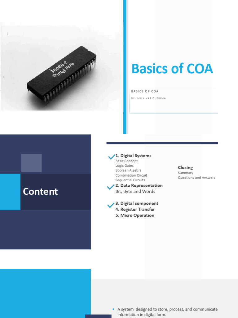 BAsics OF COA | PDF | Computers