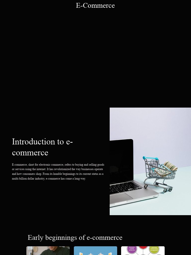Introduction-to-e-commerce | PDF