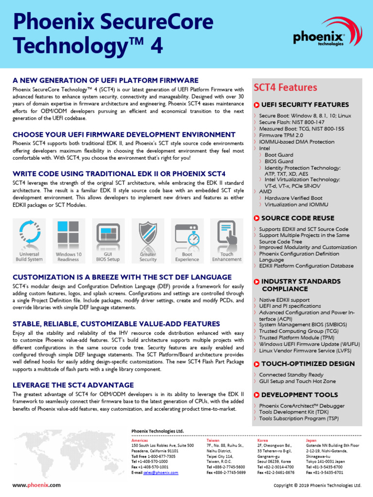 Securecore Datasheet | PDF | System Software | Computing