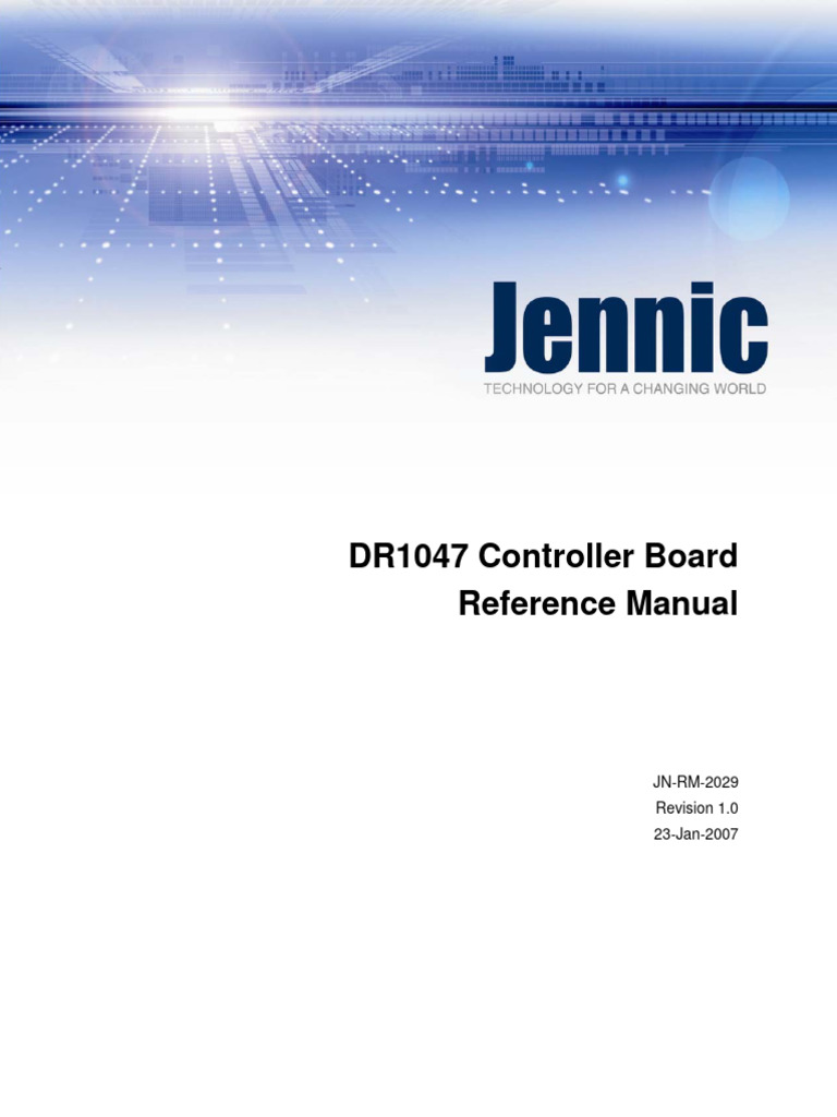 JN RM 2029 DR1047 Controller Board 1v0 | PDF | Microcontroller | Electronic Engineering