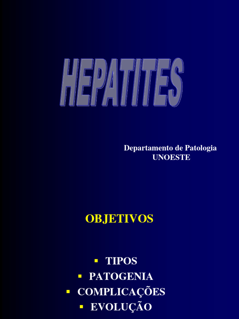Hepatite | PDF