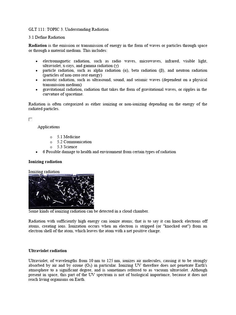 GLT 111 Topic 3-1 | PDF