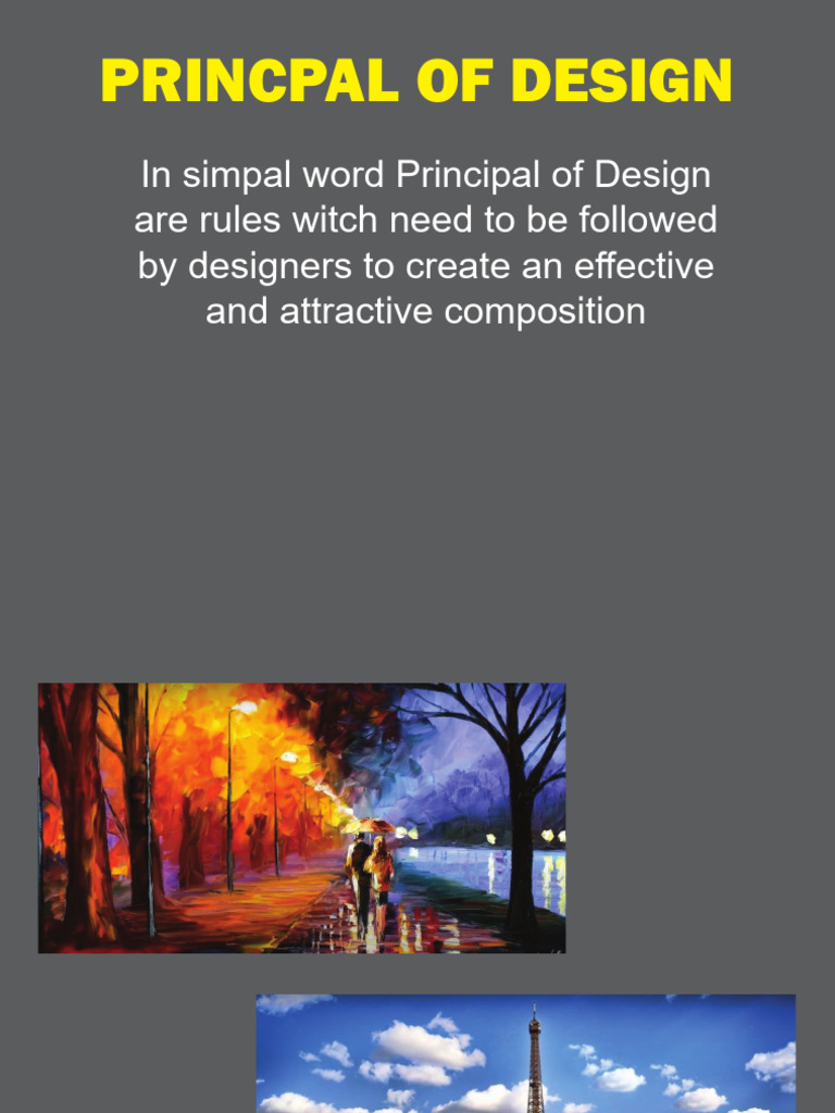 Prinspal of Design | PDF