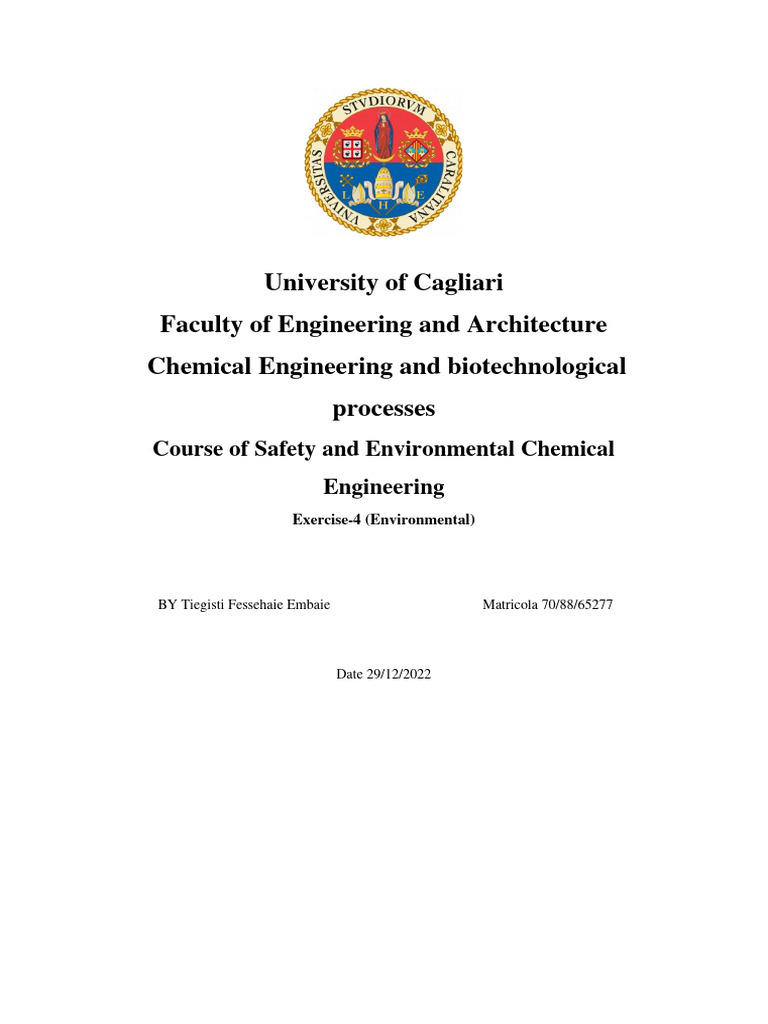 Exercise 4 (Env) | PDF | N Ox | Ammonia
