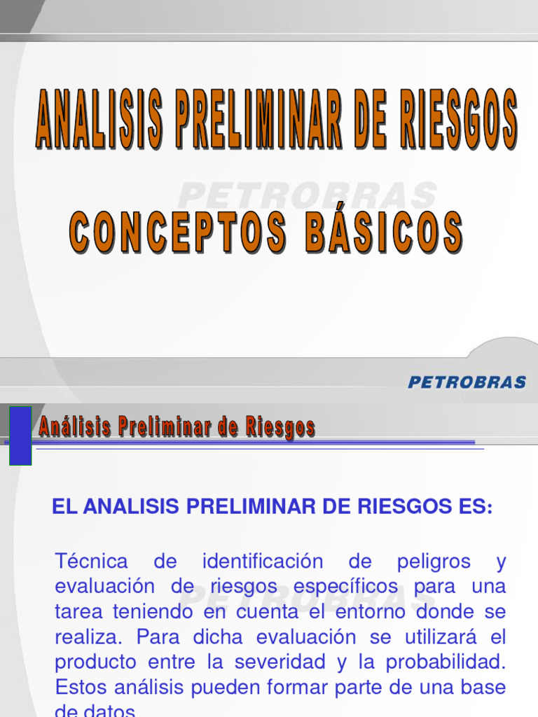 Análisis Preliminar de Riesgos (APR) | PDF