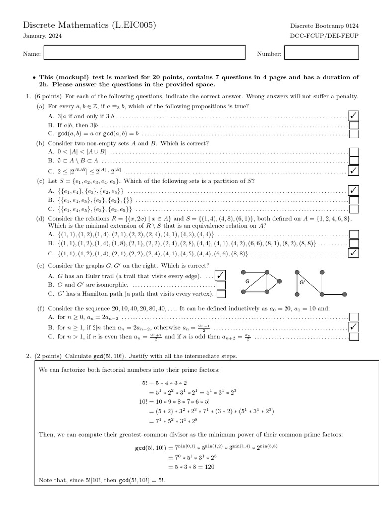 MD Bootcamp2 2324 Sol | PDF | Vertex (Graph Theory) | Mathematical Logic